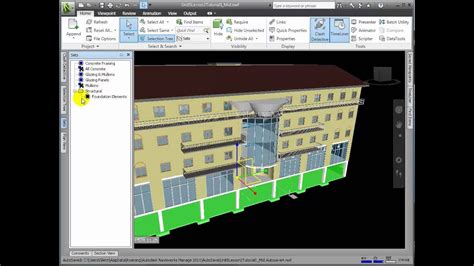 Navisworks Manage Defining Sets Of Model Elements Youtube