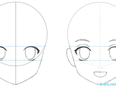 Как Нарисовать Аниме Лицо 52 Фото