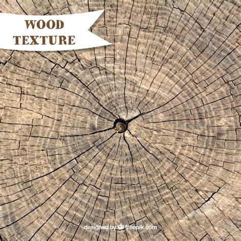 Free Vector Texture Of Cuted Tree Trunk