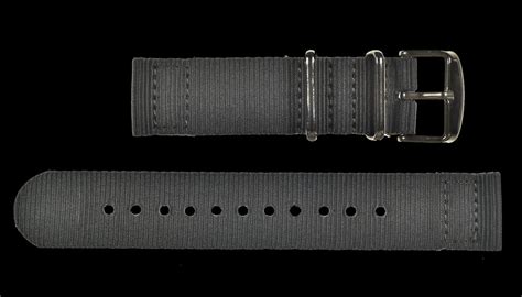 Mwc Watch Strap 20mm Nato Military Ballistic Nylon With Stainless