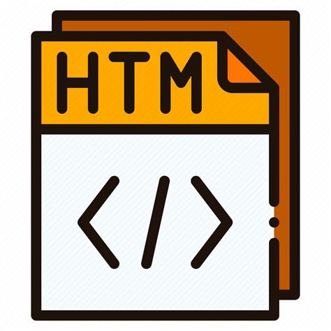 Html Code File Format Extension Document Archive Icon Download