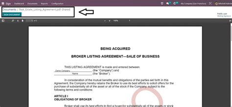 An Overview Of The Odoo 16 Sign Module