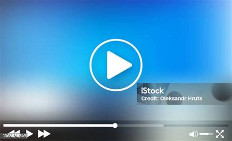 비디오 플레이어 템플릿입니다 모형 프레임 디자인 데스크톱 모니터 컴퓨터입니다 화면 장치 모형 3차원 형태에 대한 스톡 벡터 아트 및 기타 이미지 Istock