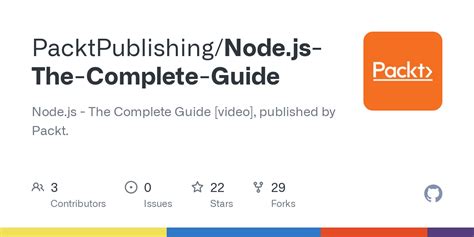 GitHub PacktPublishing Node Js The Complete Guide Node Js The Complete Guide Video