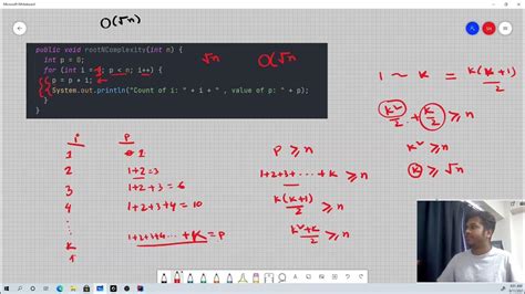 O √n Complexity Part1 Loop Bangla Youtube