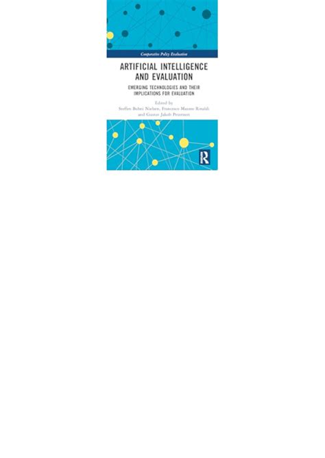 Artificial Intelligence And Evaluation Emerging Technologies And Their Implications For