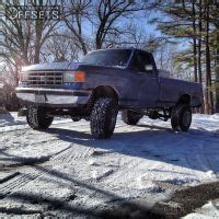 1987 Ford F 150 With 15x12 72 Axe Offroad 58 And 33 12 5r15 Falken