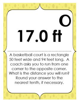 Pythagorean Theorem Scavenger Hunt By Mathematically Fun TPT