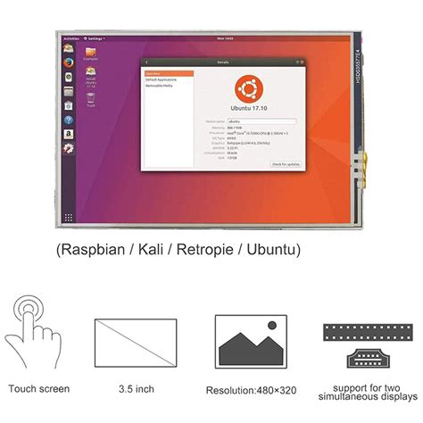 Raspberry Pi 4 Lcd 35 Zoll Tft Touchscreen 50 Fps Vicedeal