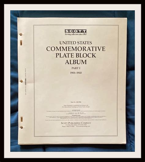 Scott 1901 1940 Plate Block Almost New Pages The Itty Bitty Stamp Company