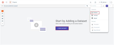 Projects Overview RapidCanvas Documentation