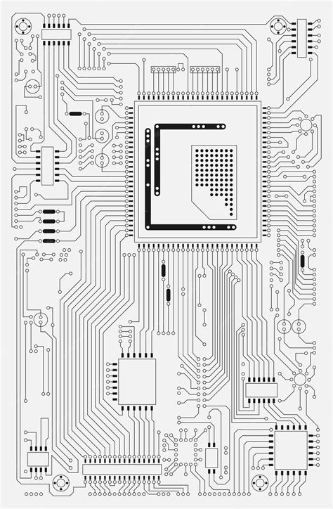 Premium Vector Circuit Board Circuit Diagram Vector Illustration Sketch Premium Vector Circuit Board Circuit Diagram Vector Illustration Sketch