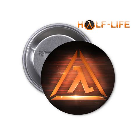 Значок Half Life період напіврозпаду халф лайф — ціна 35 грн у каталозі