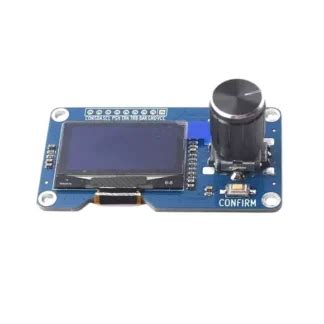 Pantalla Oled 1 3 Con Encoder Rotativo Ec11 Comunicación I2c