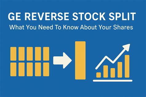 Ge Reverse Stock Split What You Need To Know About Your Shares