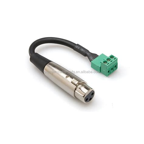 Xlr Female To Euroblock Cable Adapter Buy Xlr Female To Pin Phoenix Male Cable X Lr