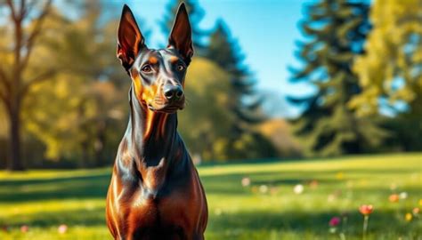 Uncropped Doberman Natural Ears Appearance And Care Tips
