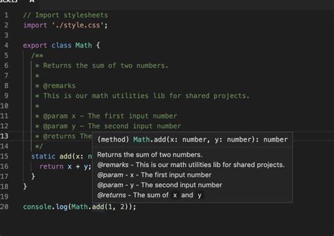 Intro To Typescript Documentation With Tsdoc Dev Community