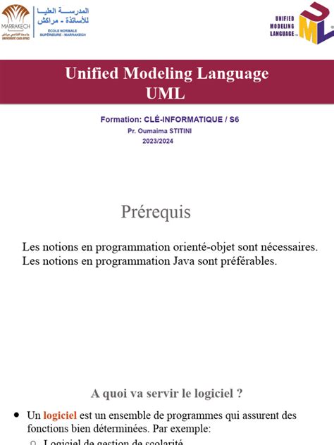 diagramme de classe pdf langage de modélisation unifié langage de