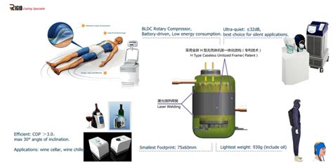 Whats Inside A Mini Bldc Rotary Refrigeration Compressor Rigid Cooling