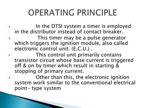 Digital Twin Spark Ignition Dtsi Technology Ppt Ppt Auto Type Automotive