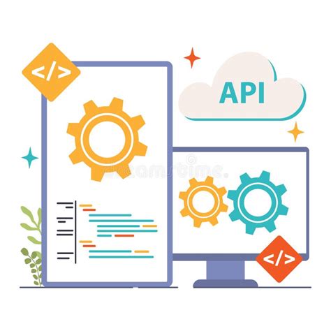 Open Source Software With Code Available For Use Modification Stock Illustration