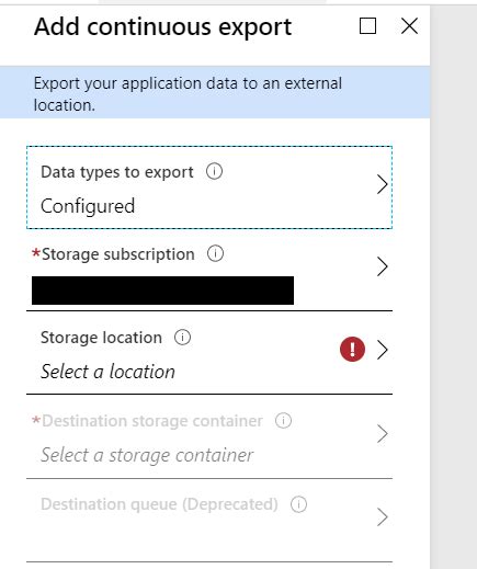 Steve Spencers Blog Exporting Logs From Application Insights Using