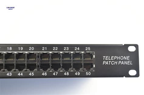 Cat3 50 Port Voice Patch Panel Telephone Patch Panel Buy 50 Port Voice Patch Panel Cat3 Voice