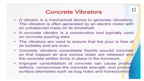 Effect Of Good Compaction Of Concreteppt