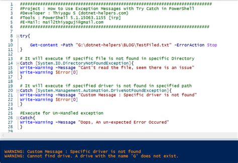 Exception Handling 101 Stop Script Failures In Their Tracks With