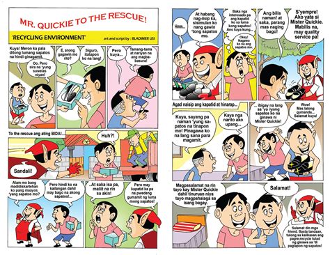My Cartoons And Comicstrip Mister Quickie Komiks Story 3 Ni Bladimer Usi
