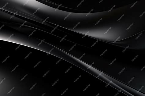 Premium Ai Image Abstract Black Wave Background Is Perfect For Any Creative Project Generative Ai