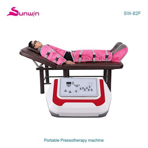 Sunwin Pressotherapy Lymphatic Drainage Infared With Ems Machine