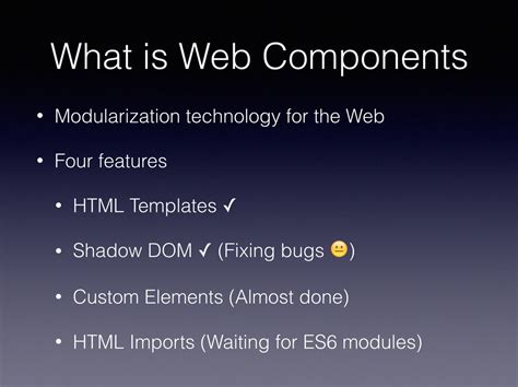 Web Components Webcomponents Twitter