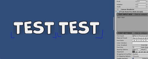 Strange Background With Some Fonts Unity Engine Unity Discussions