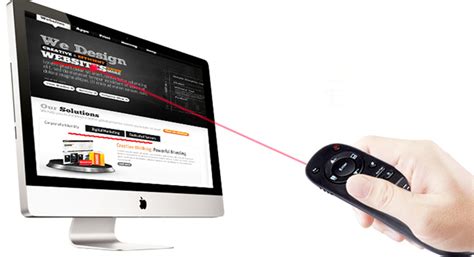 G Air Mouse Laser Pointer Remote Control