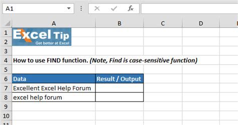 Find Vs Search Function In Microsoft Excel