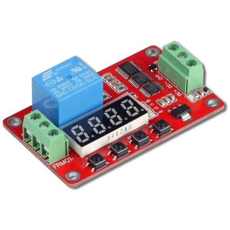 12v Relay Module With Automatic Delay Timer Iduino