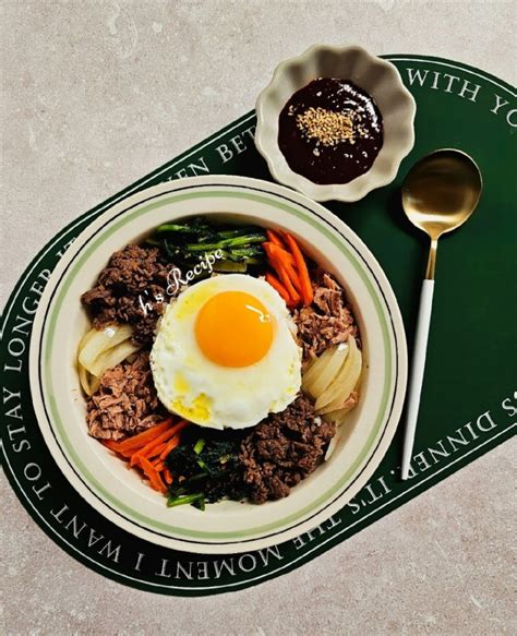 참치열무비빔밥 레시피 고추장 계란불고기비빔밥 만드는법 재료 고추장양념장 꿀팁 네이버 블로그