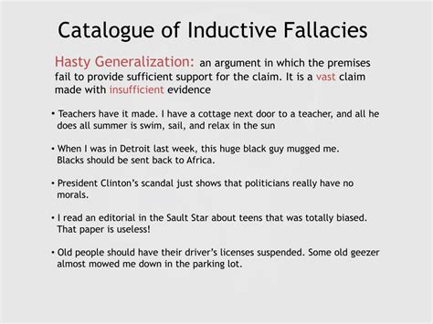 Ppt Fallacies Powerpoint Presentation Free Download Id1599444