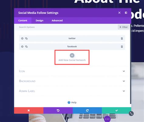 How To Add More Social Media Icons To Divi