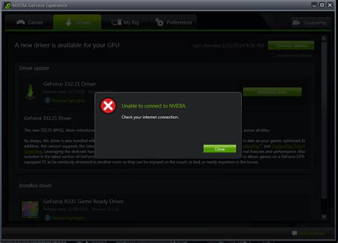 Fix Geforce Experience Unable To Connect To Nvidia Try Again Later