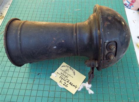 Vintage Delco Remy K26 Automobile Horn 6 Volt Klaxon Car
