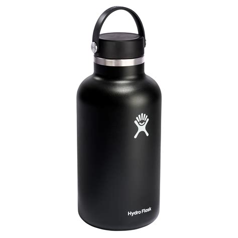 Thermal Insulating Bottle Stainless Steel 1 9l Wide Mouth Black