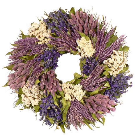 Patchework Garden Dried Floral Wreath