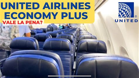 Cómo Es Volar En United Airlines Economy Plus Vale La Pena