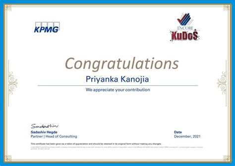 Oraclefusionhcmteam Kpmgproud Managementconsulting Priyanka