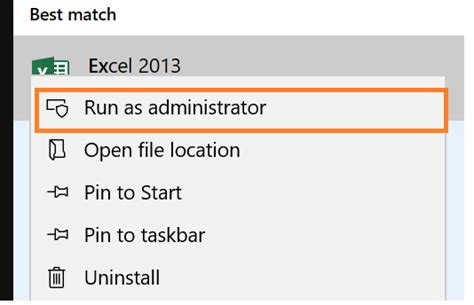 how to run start excel in administrator mode in windows waytodo knowledge sharing for better
