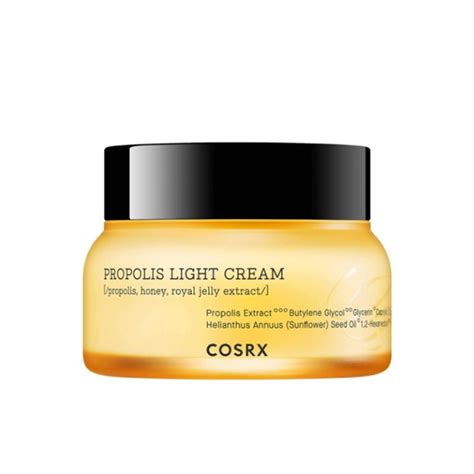 کرم آبرسان روشن کننده پوست کوزارکس Cosrx Full Fit Propolis Light Cream