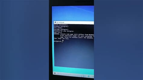 Postgresql Database Sql Shell Command Database List Shorts Coderbaba Youtube